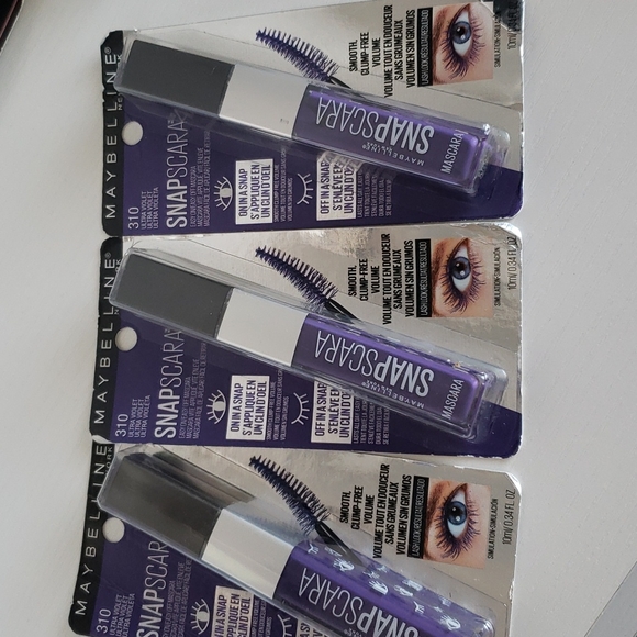 Maybelline | Makeup | 3 Maybelline Snapscara Ultra Violet Mascara 3 ...